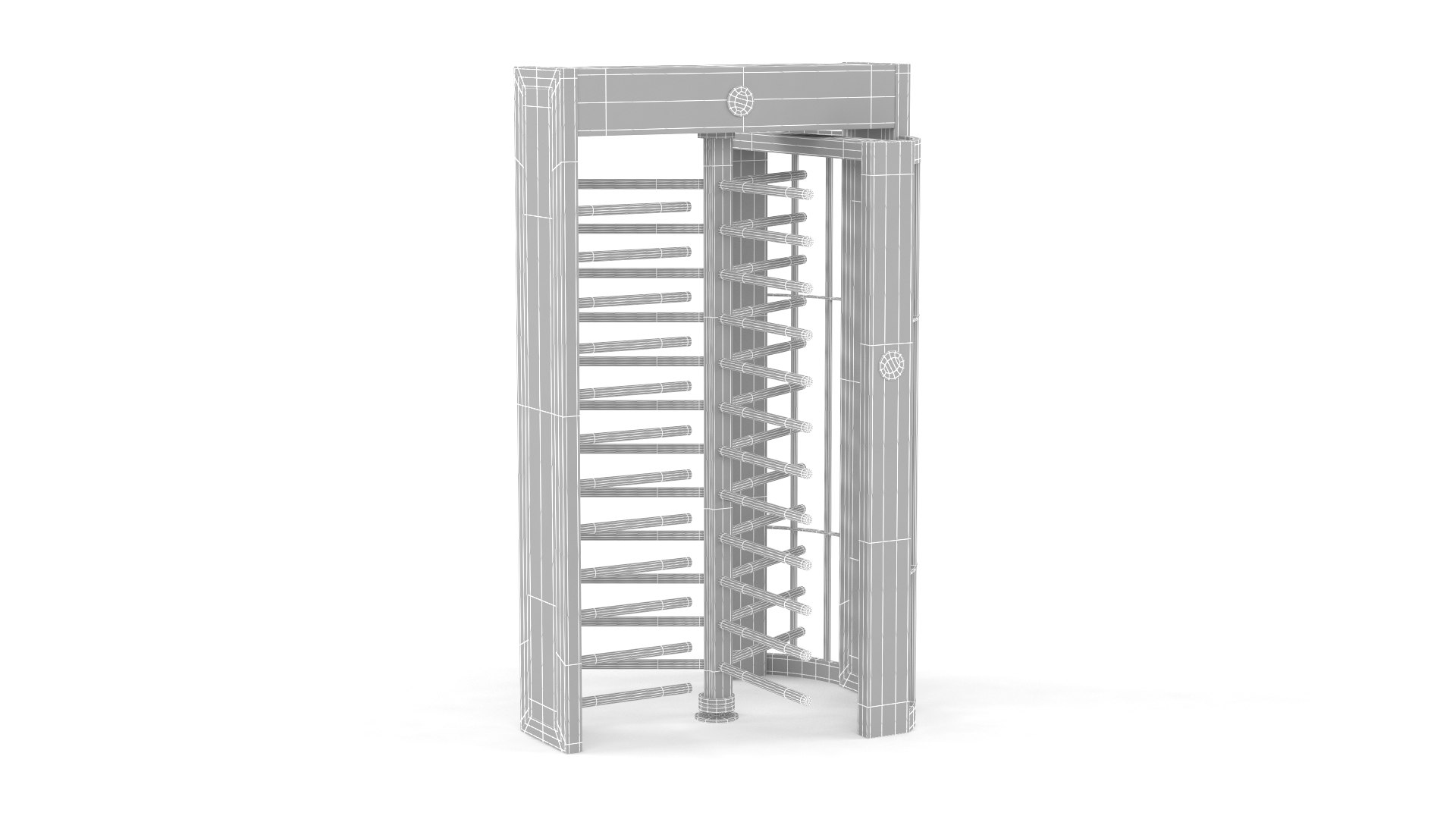 3D Model Turnstile Gate - TurboSquid 2163357