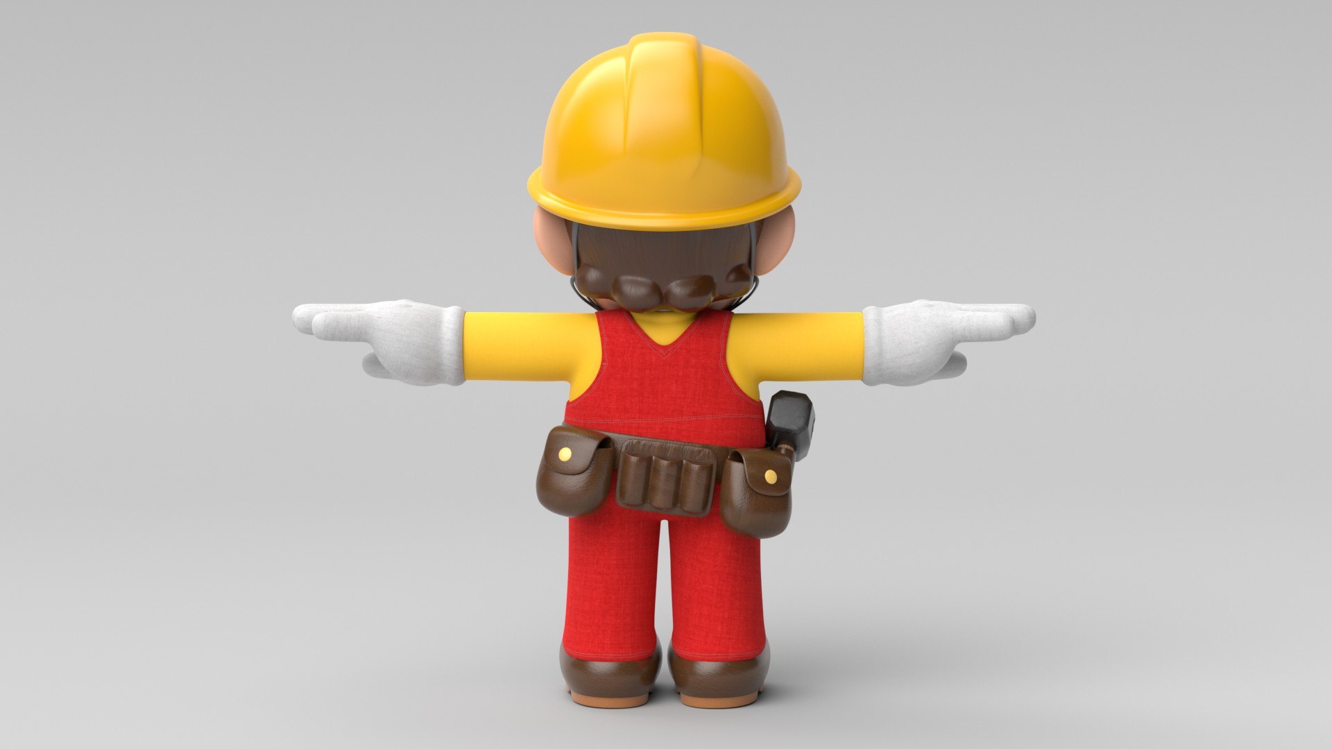 3D Mario Bros Builder - TurboSquid 1563124