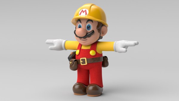 modelo 3d Constructor de Mario Bros - TurboSquid 1563124