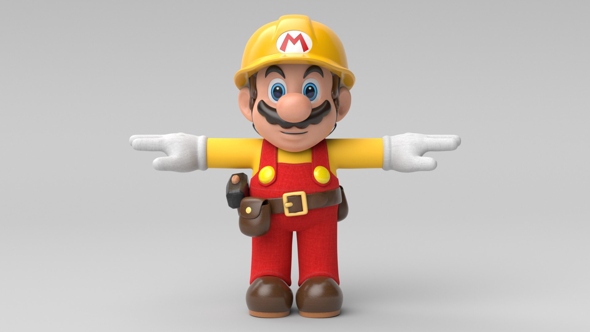 3D Mario Bros Builder - TurboSquid 1563124