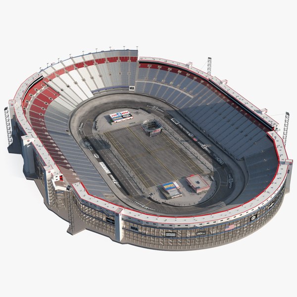 modelo 3d Pista corta NASCAR Bristol Motor Speedway - TurboSquid 1971793