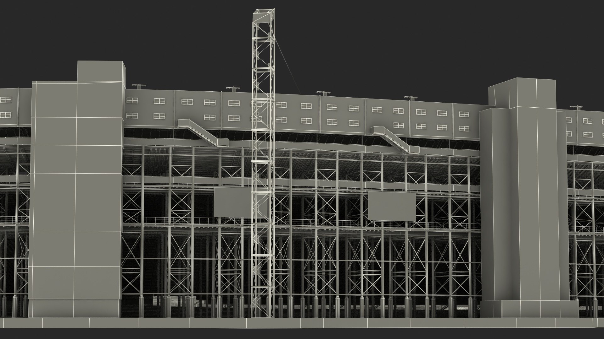 3D Short Track NASCAR Bristol Motor Speedway Model - TurboSquid 1971793