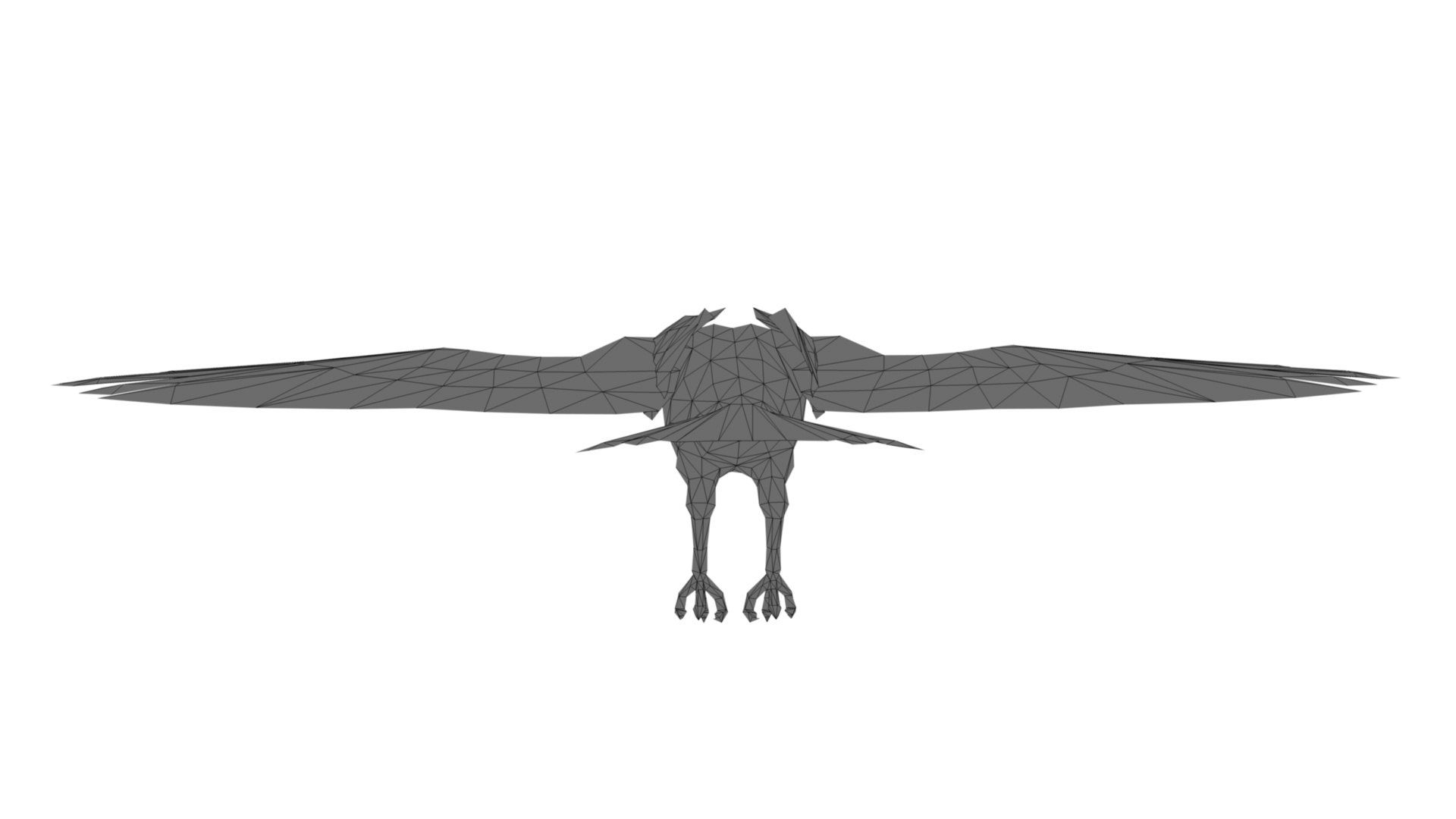 3D Crow Model - TurboSquid 2317972