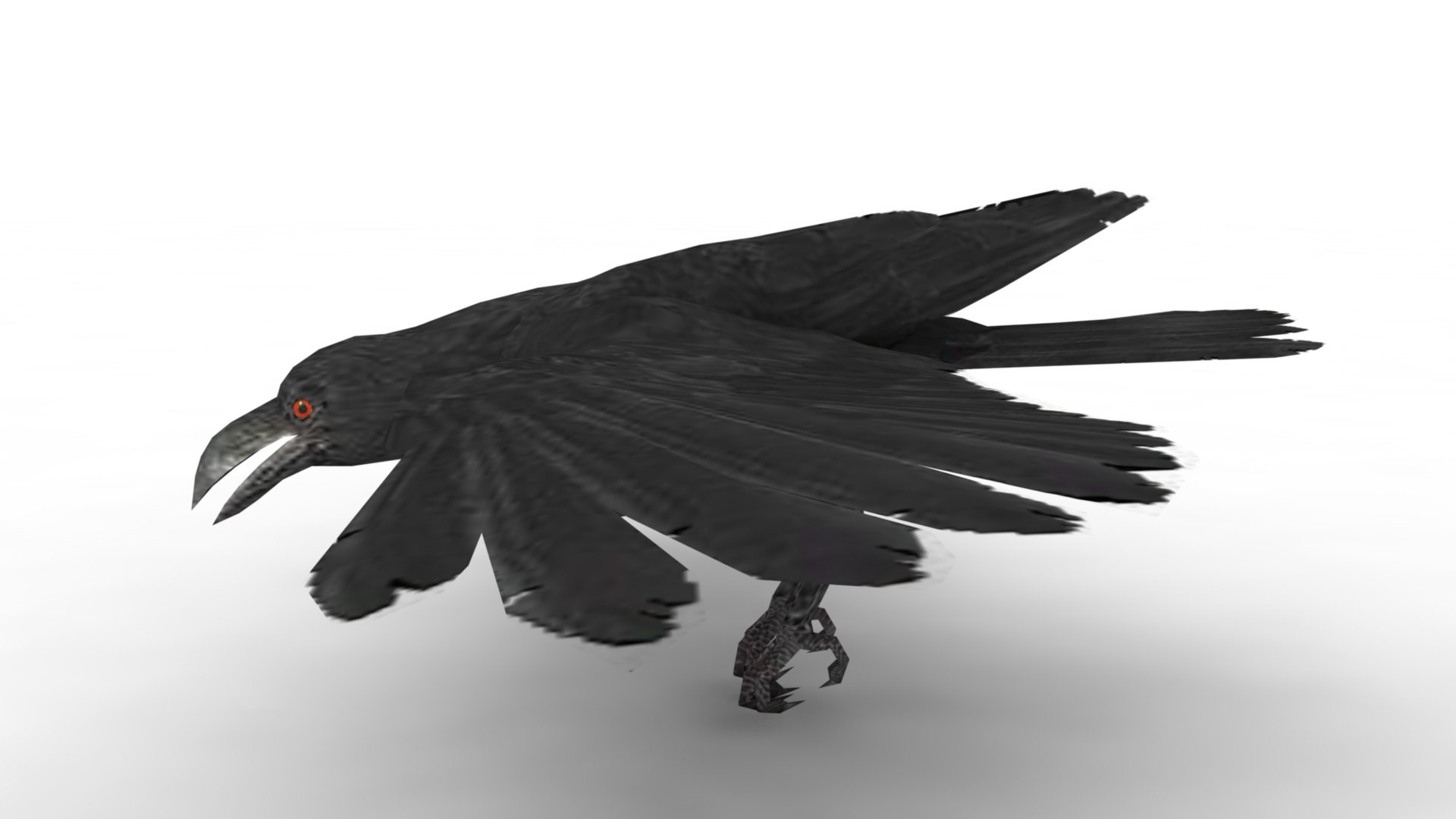 3D Crow Model - TurboSquid 2317972
