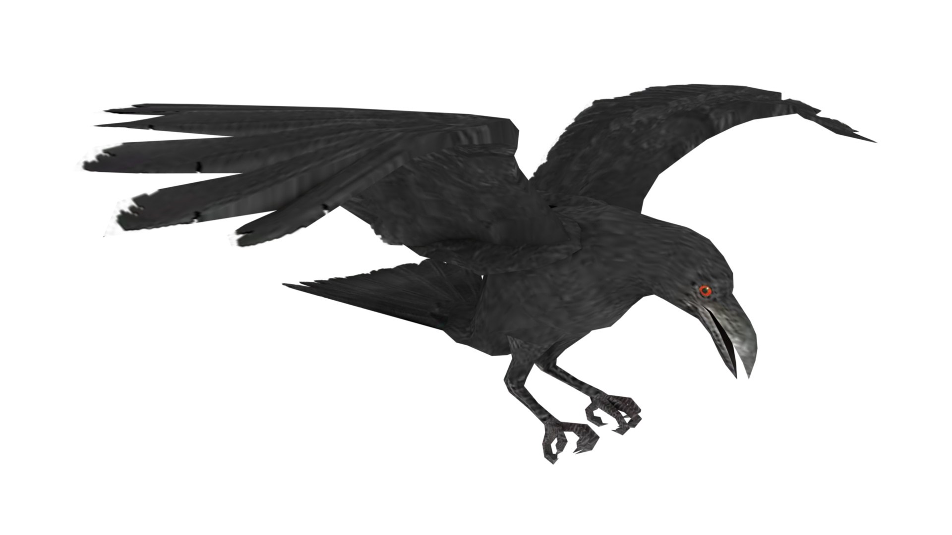3D Crow Model - TurboSquid 2317972