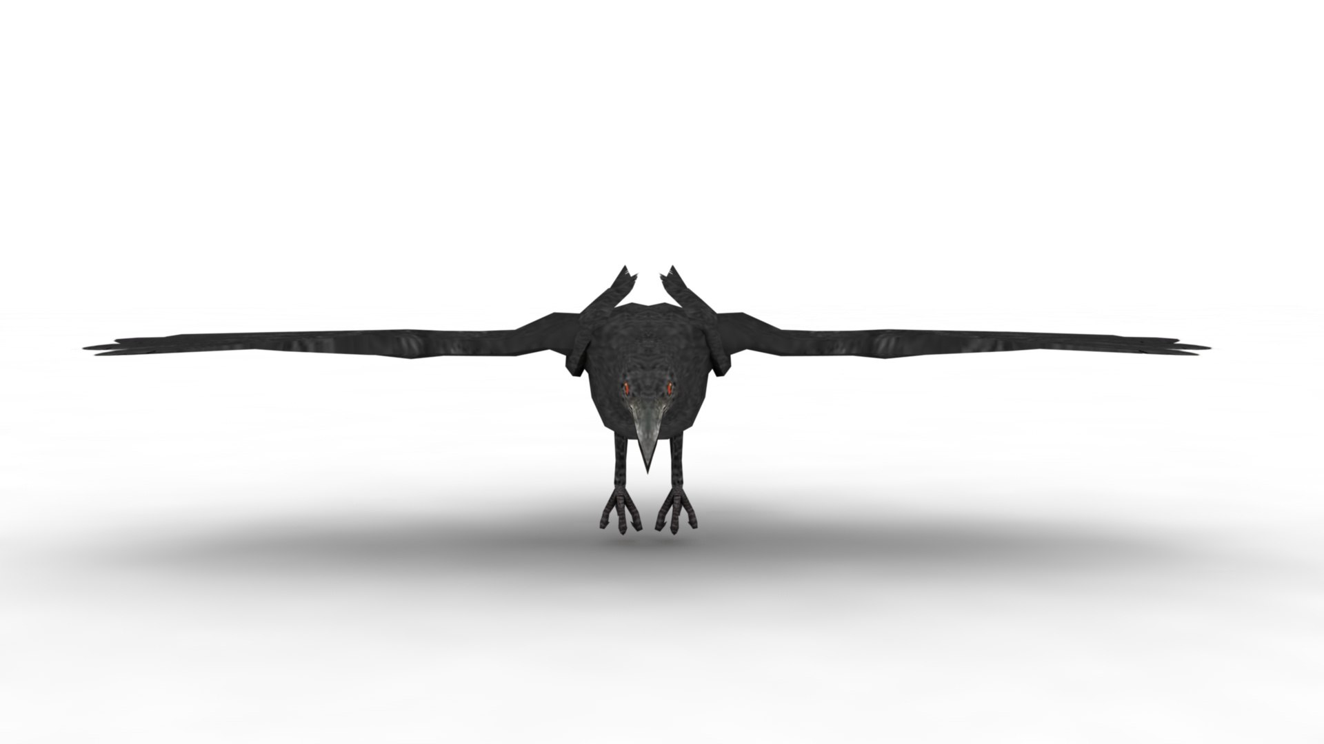 3D Crow Model - TurboSquid 2317972