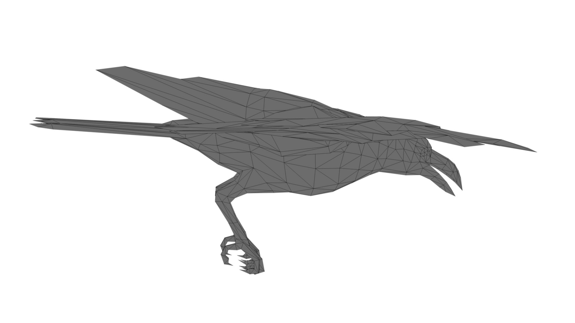 3D Crow Model - TurboSquid 2317972