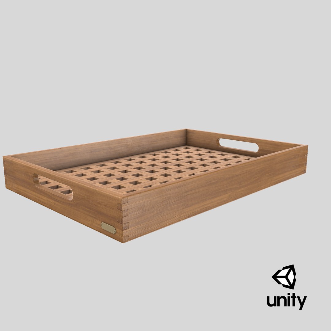 3D modern tray model - TurboSquid 1287216