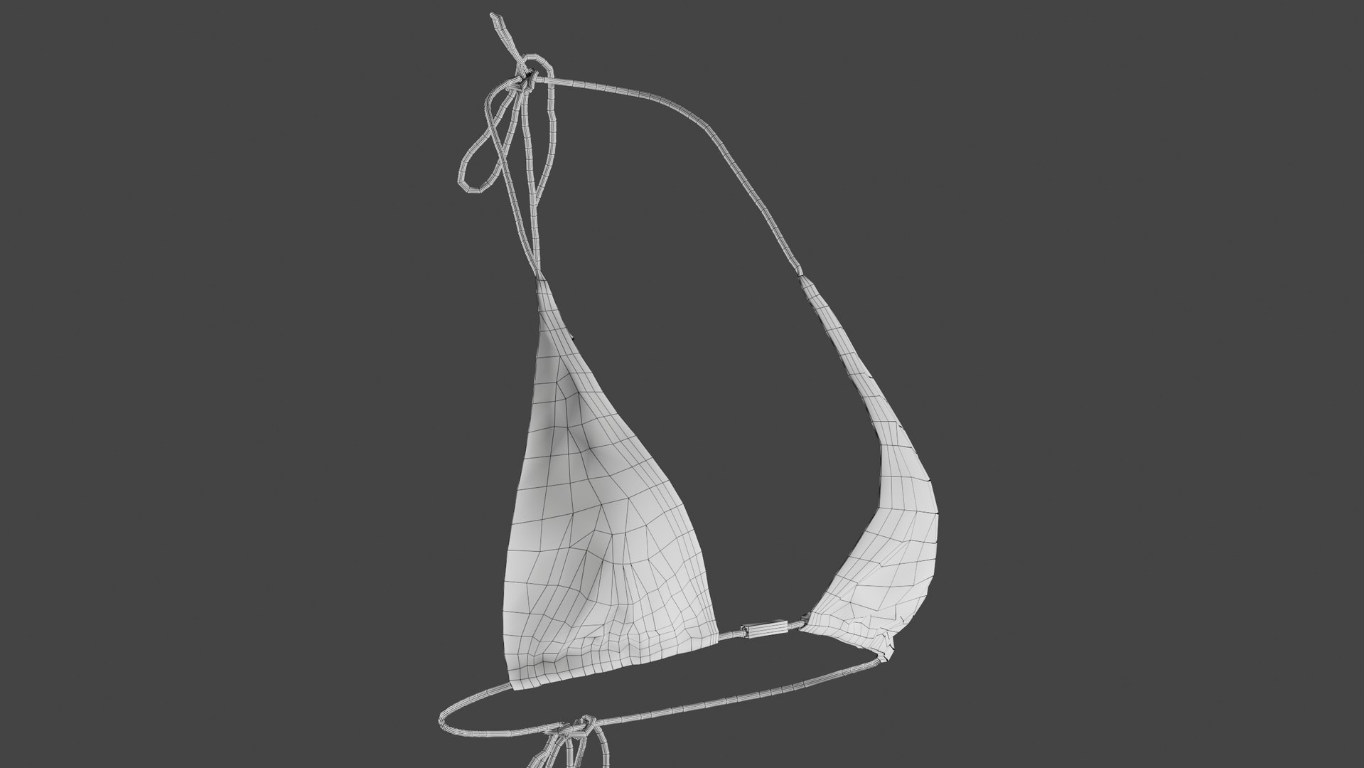 Mesh women s swimsuit model - TurboSquid 1665661