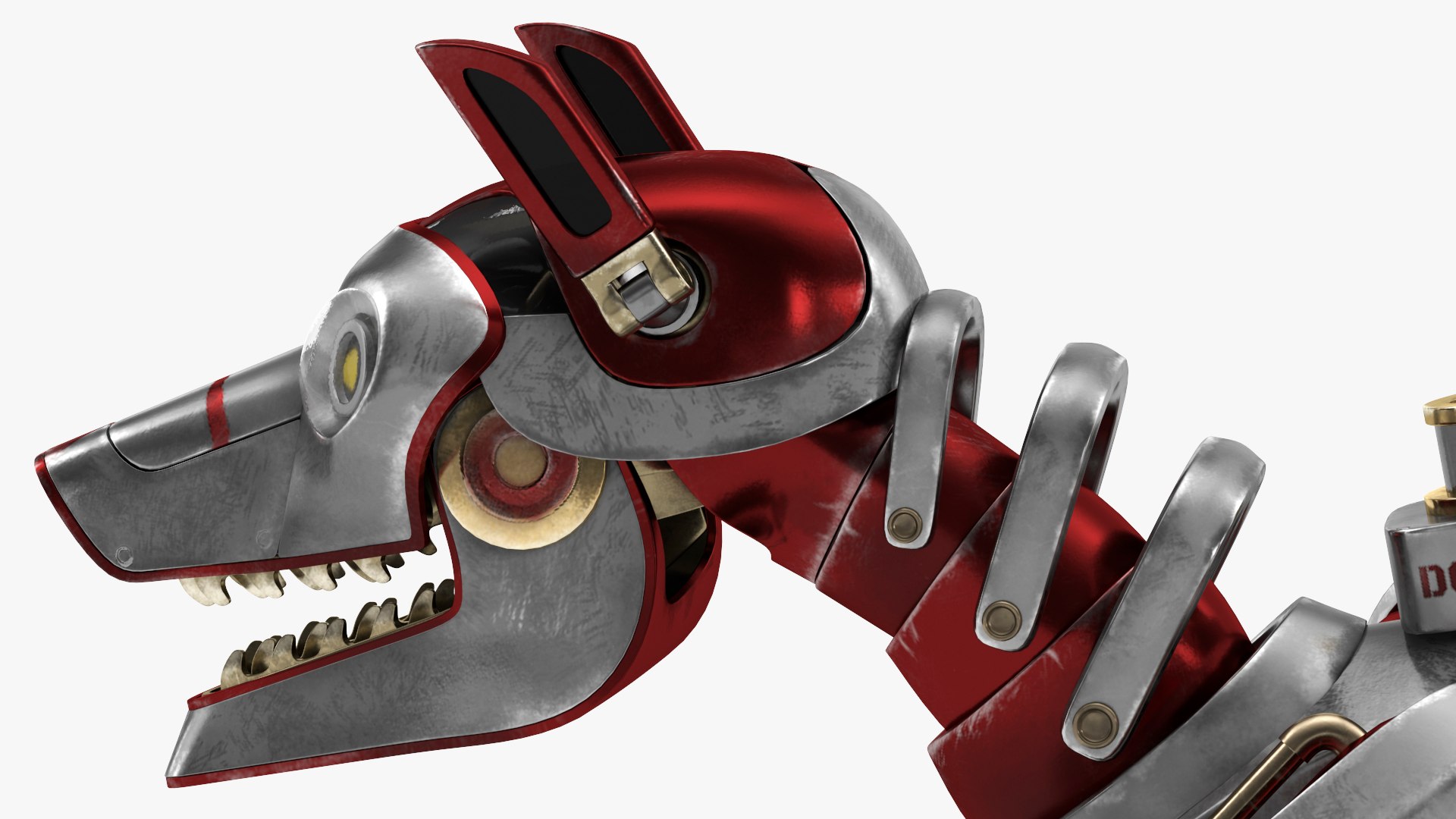 3D Futuristic Robotic Dog Concept In Walking Pose - TurboSquid 2265729