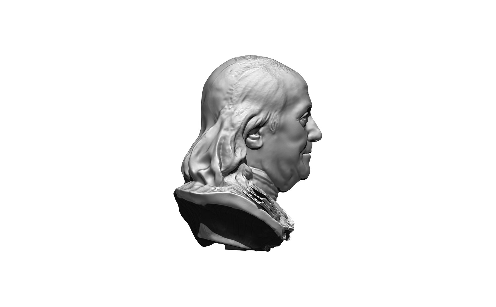 3d Benjamin Franklin Turbosquid 2044405