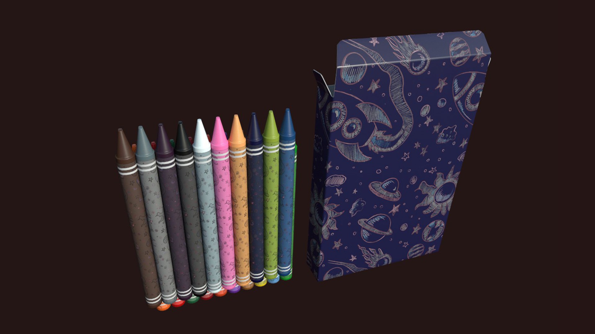 3D Model Colour Box - TurboSquid 1679318