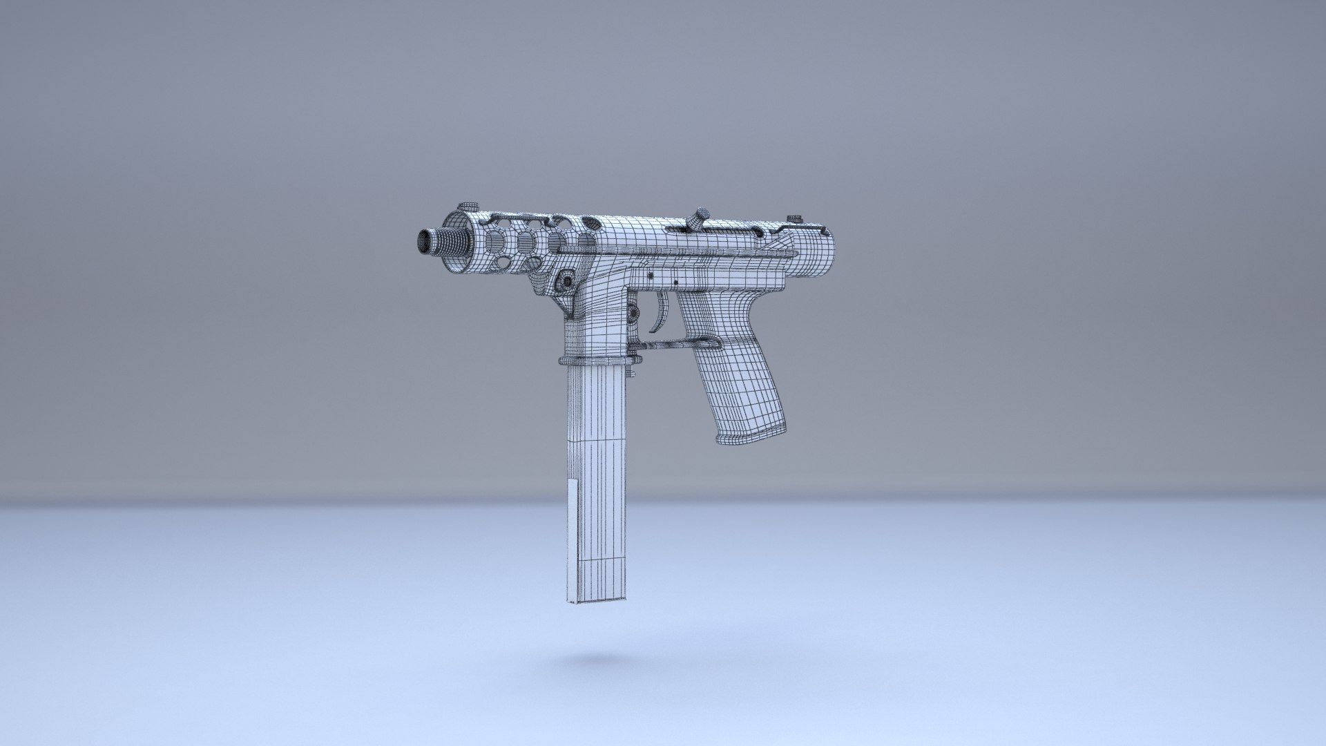 Tec-9 Tec-dc9 Model - TurboSquid 1253782