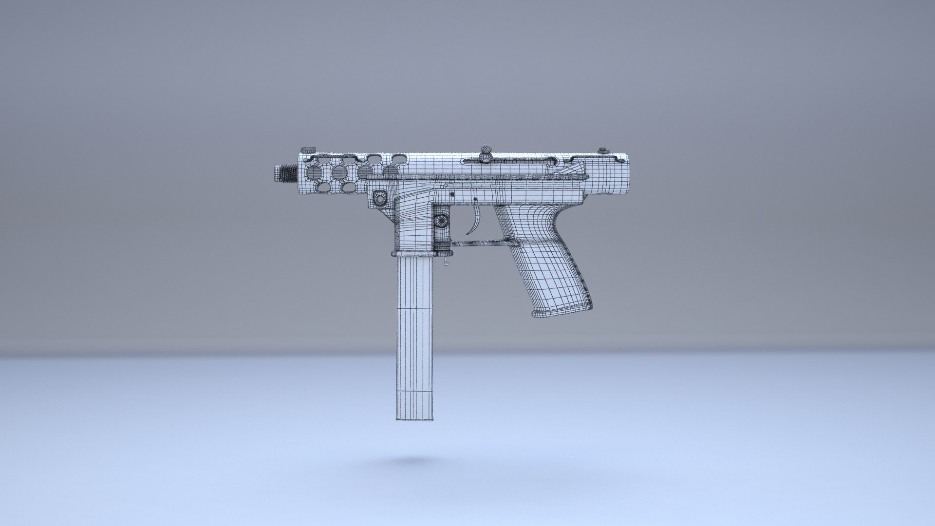 Tec-9 Tec-dc9 Model - TurboSquid 1253782