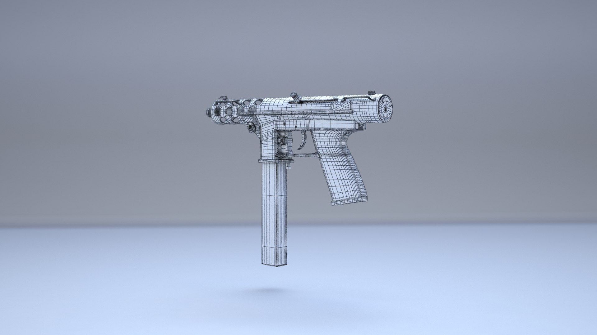 Tec-9 Tec-dc9 Model - TurboSquid 1253782