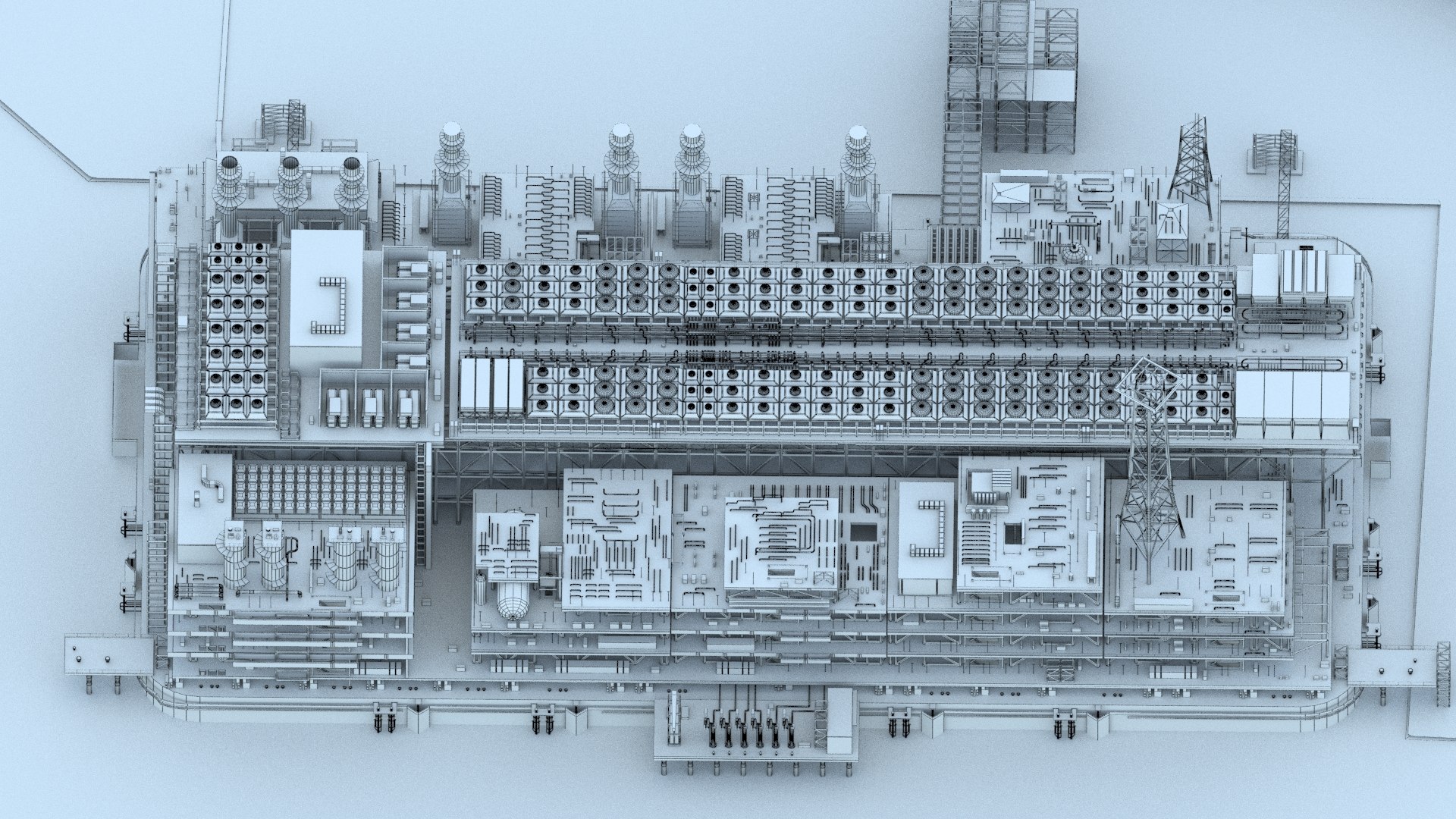 LNG Plant 3D - TurboSquid 2133779
