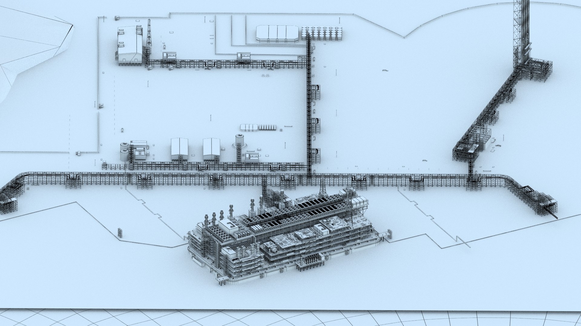 LNG Plant 3D - TurboSquid 2133779