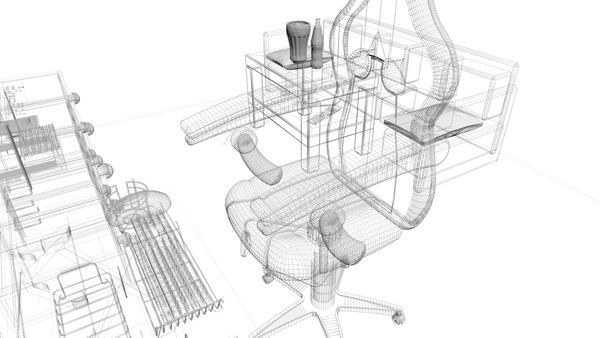 Computer room 3D model - TurboSquid 1688724