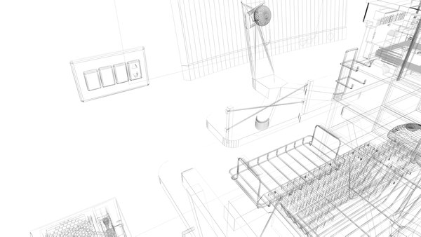 Computer room 3D model - TurboSquid 1688724