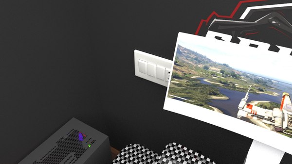 Computer room 3D model - TurboSquid 1688724