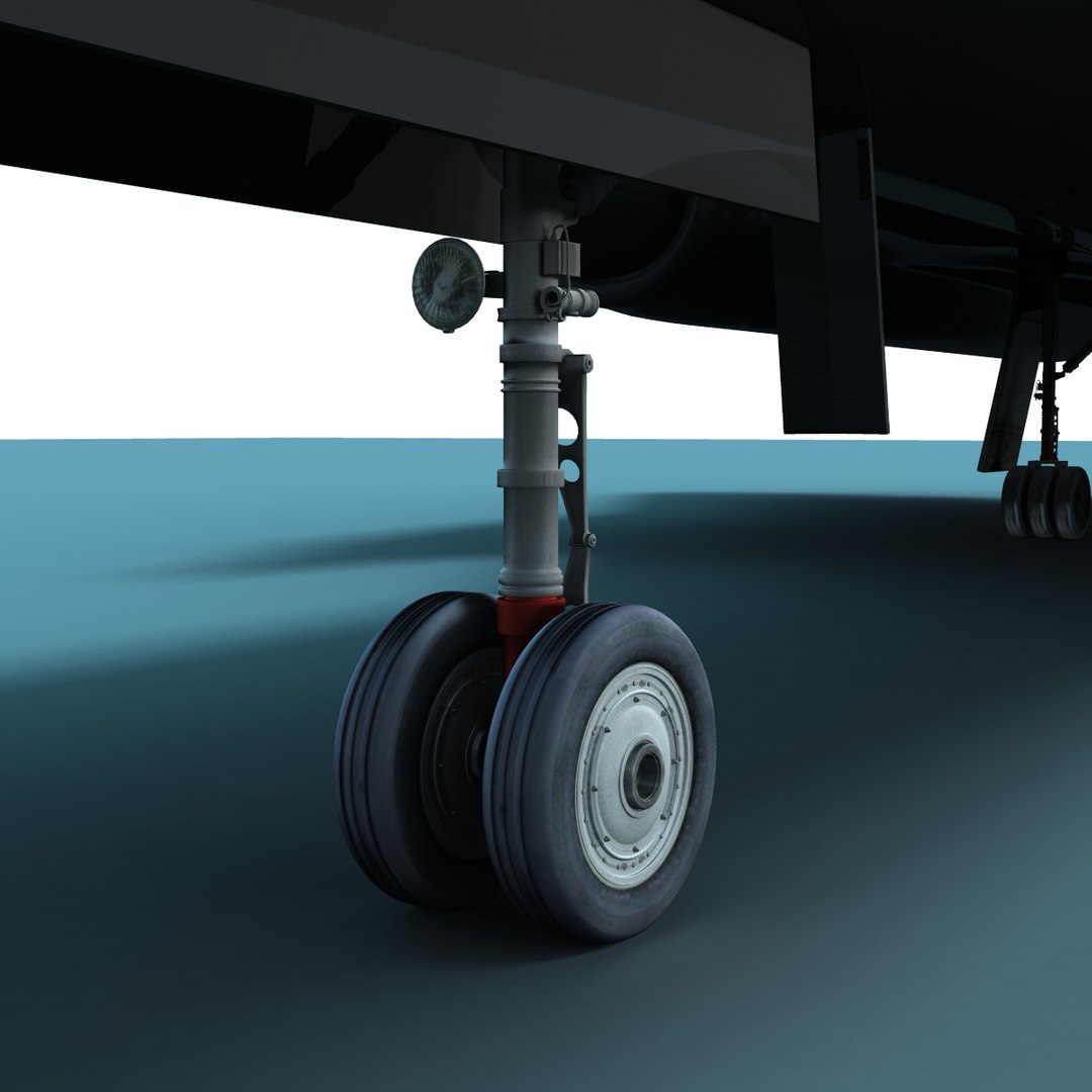 3d Model Lockheed Blackbird Sr-71a