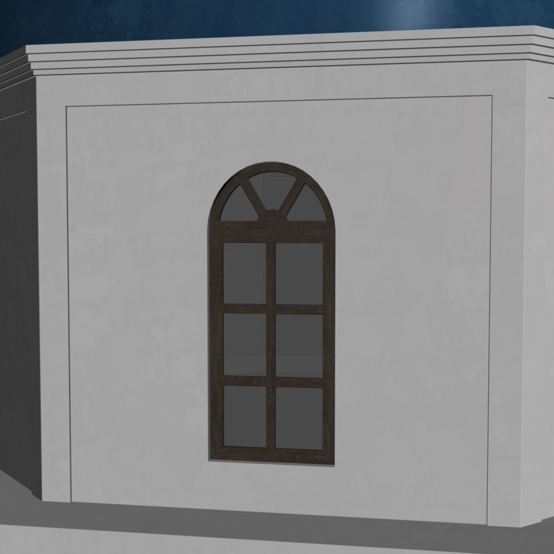 3D Model Greek Church - TurboSquid 1547895