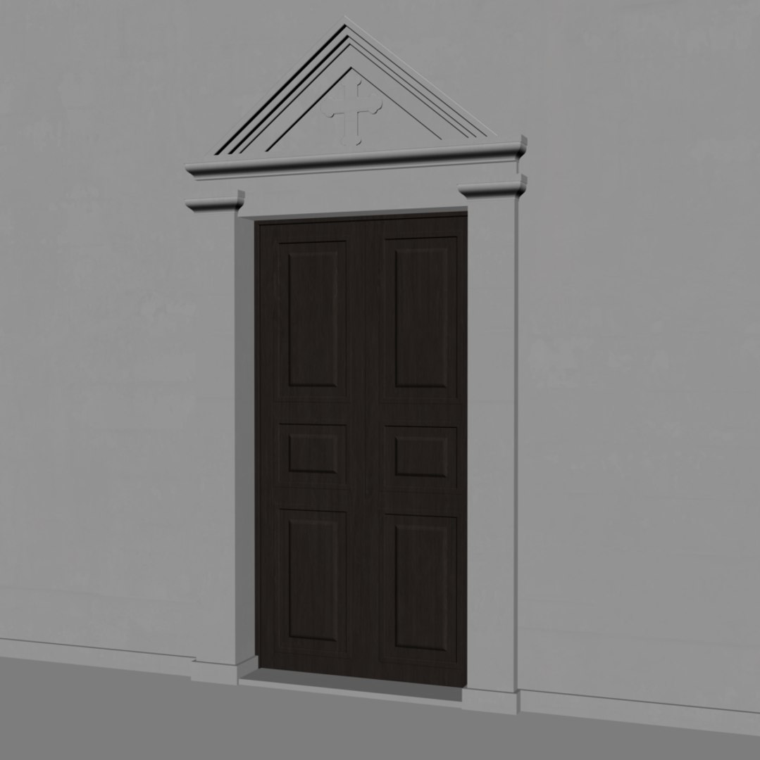 3D Model Greek Church - TurboSquid 1547895