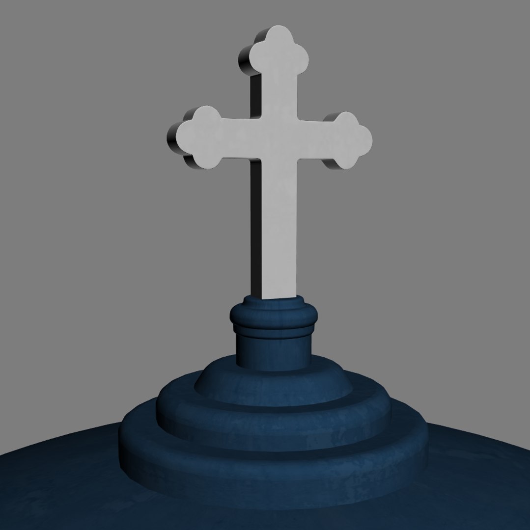 3D model greek church - TurboSquid 1547895