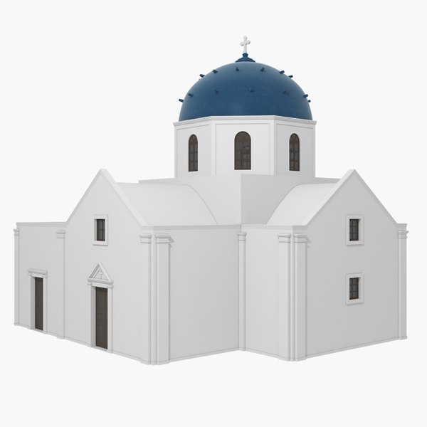 3D Santorini Models | TurboSquid