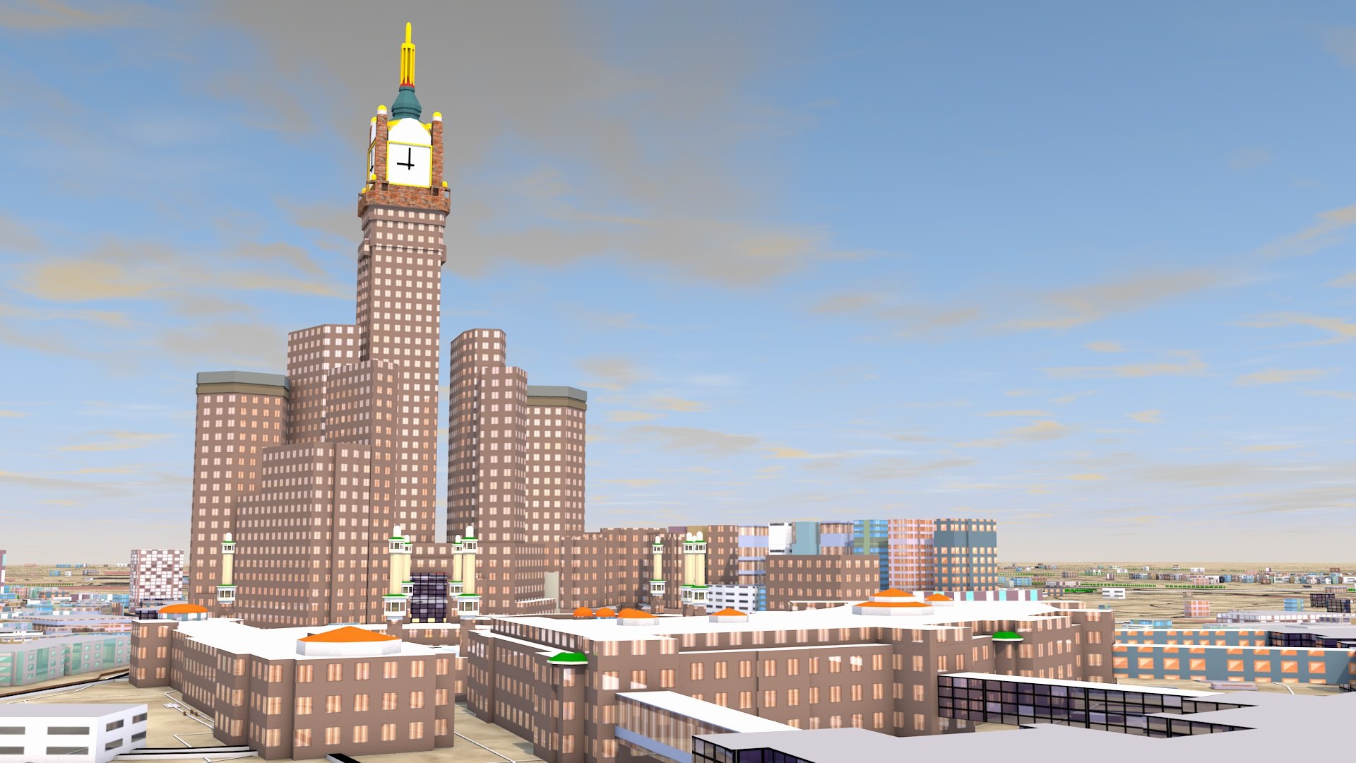 3D Mecca Makkah City Saudi Arabia Model - TurboSquid 1369162