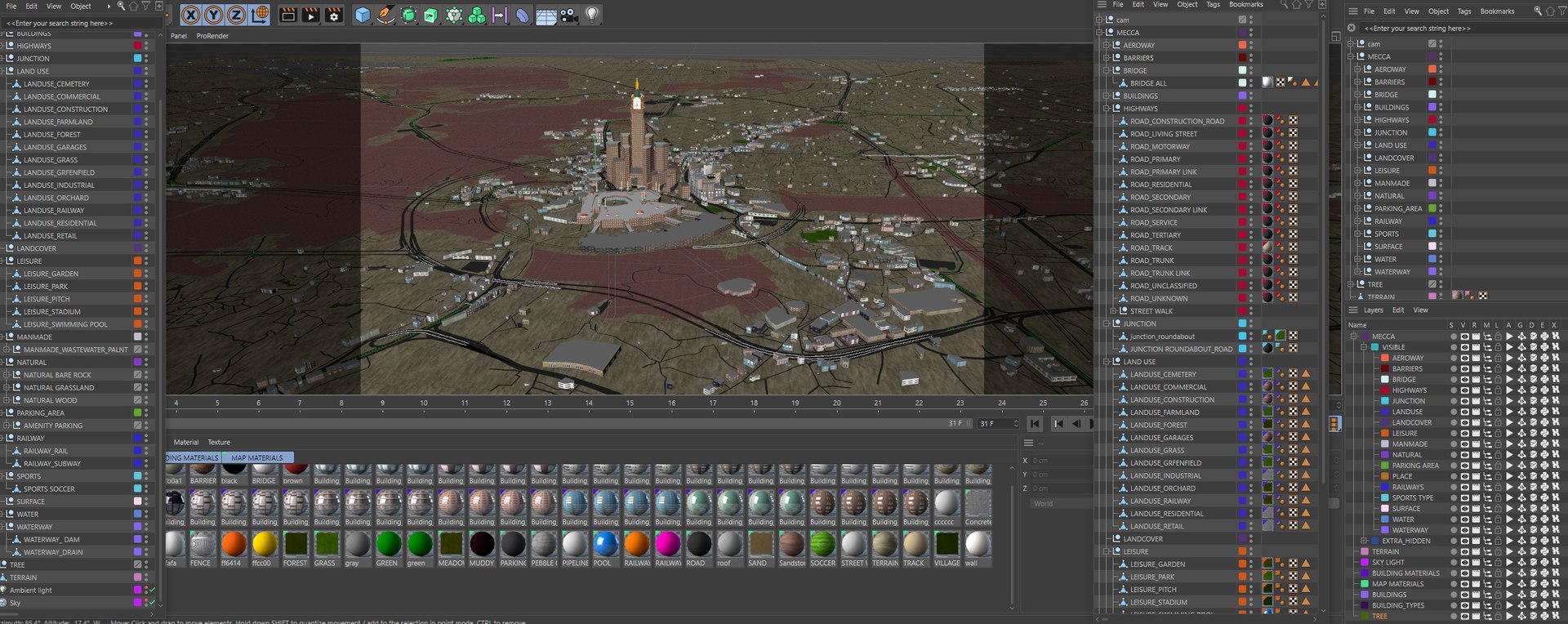 3D Mecca Makkah City Saudi Arabia Model - TurboSquid 1369162
