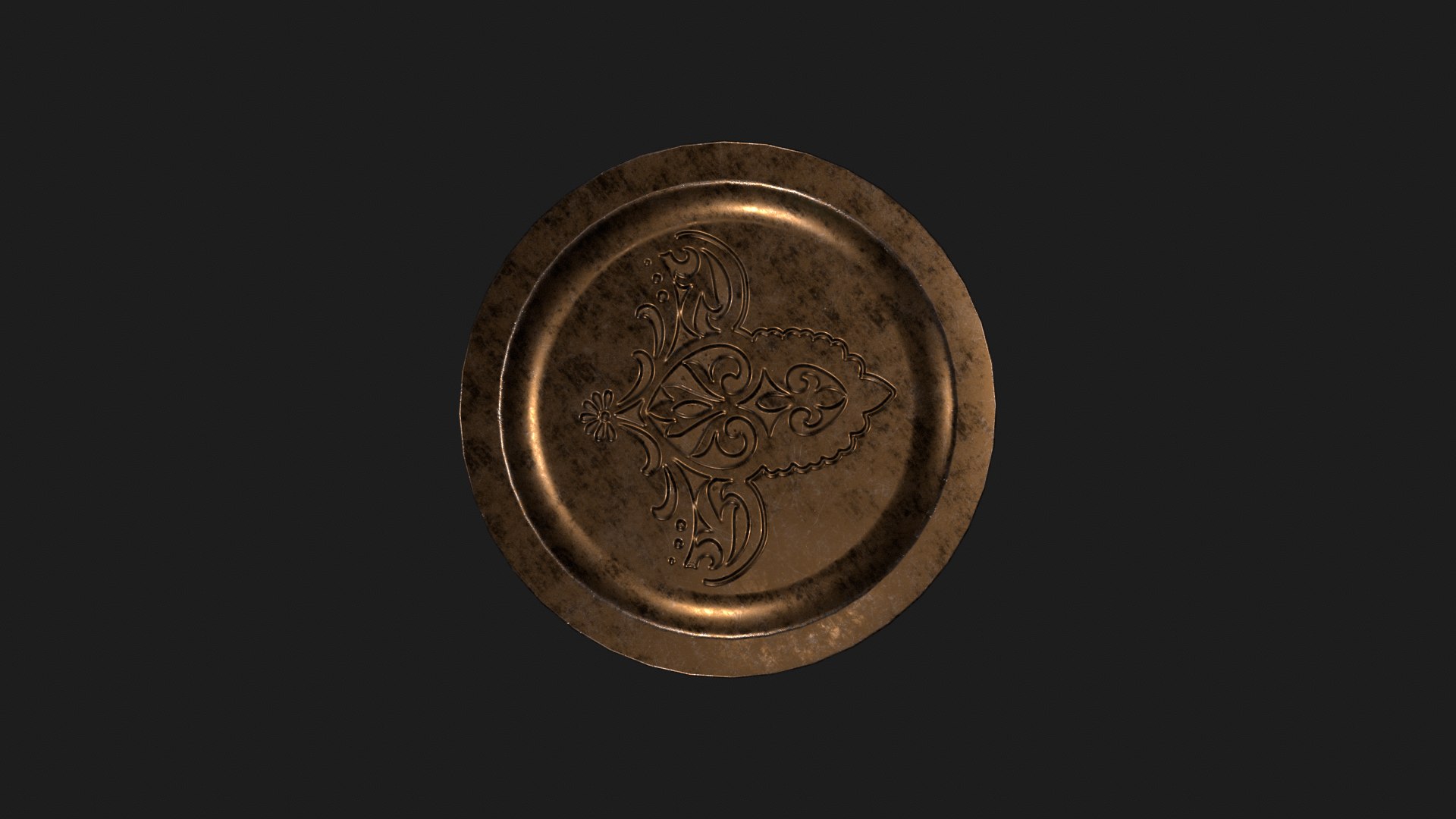 3D Medieval Plate 01 Model - TurboSquid 2326100