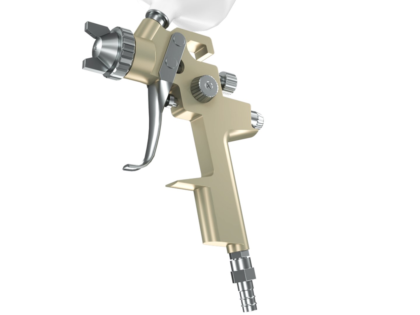 3D Gun Paint Model - TurboSquid 1354554