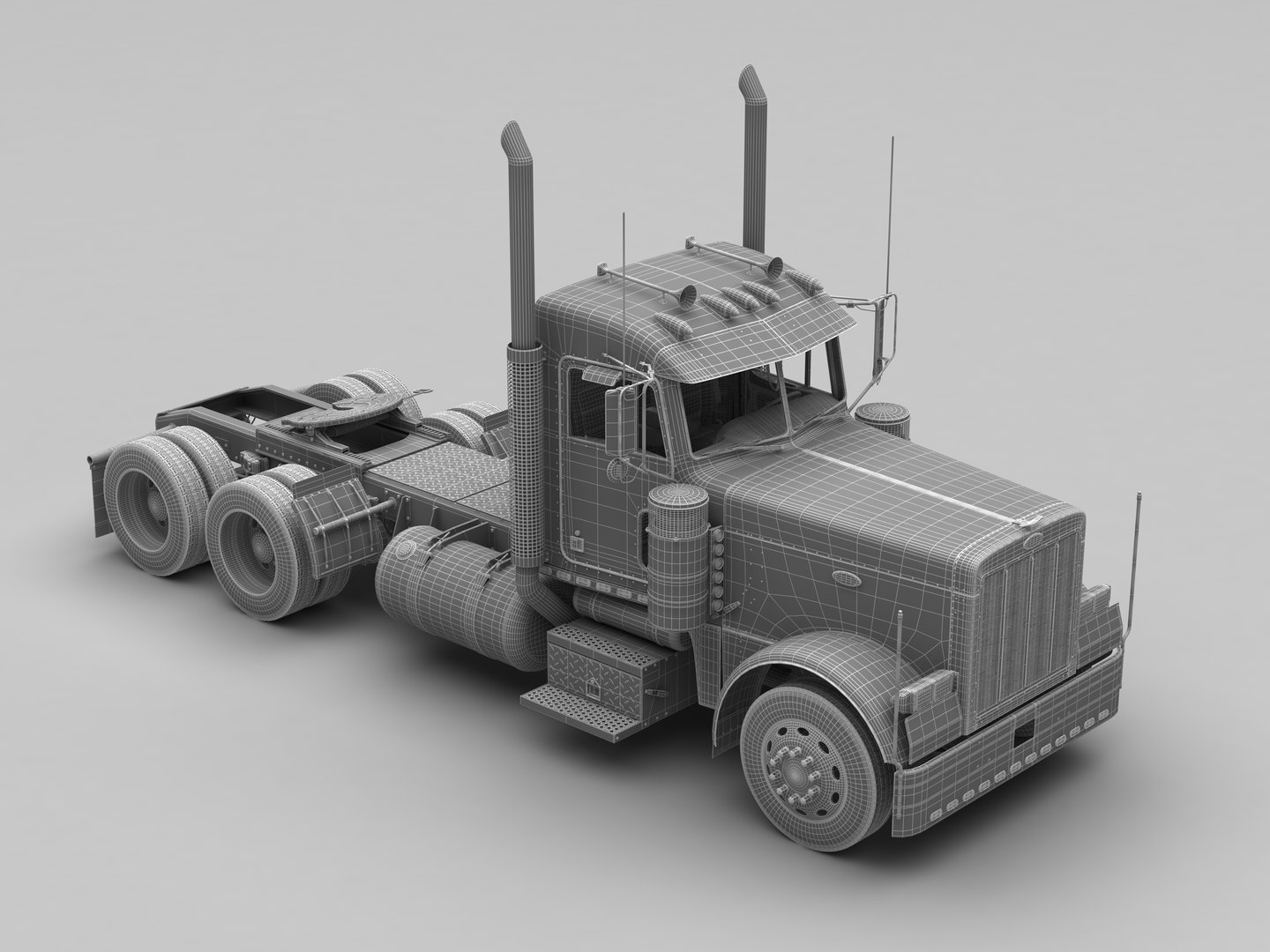 3D truck cab model - TurboSquid 1661302
