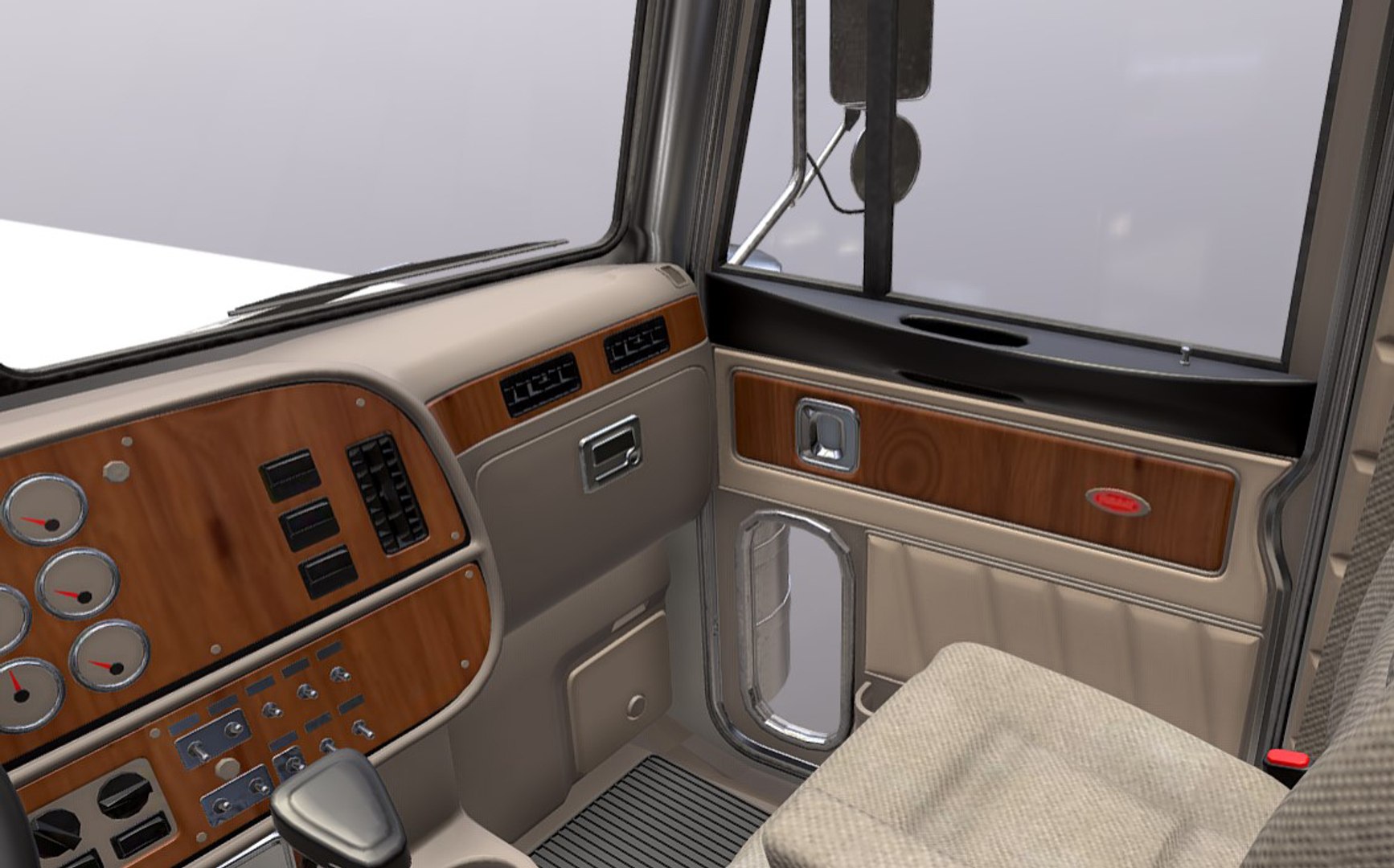 3D truck cab model - TurboSquid 1661302