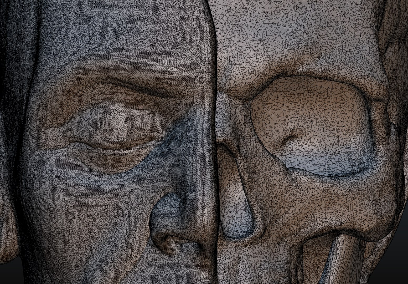 3D print head skull - TurboSquid 1265191