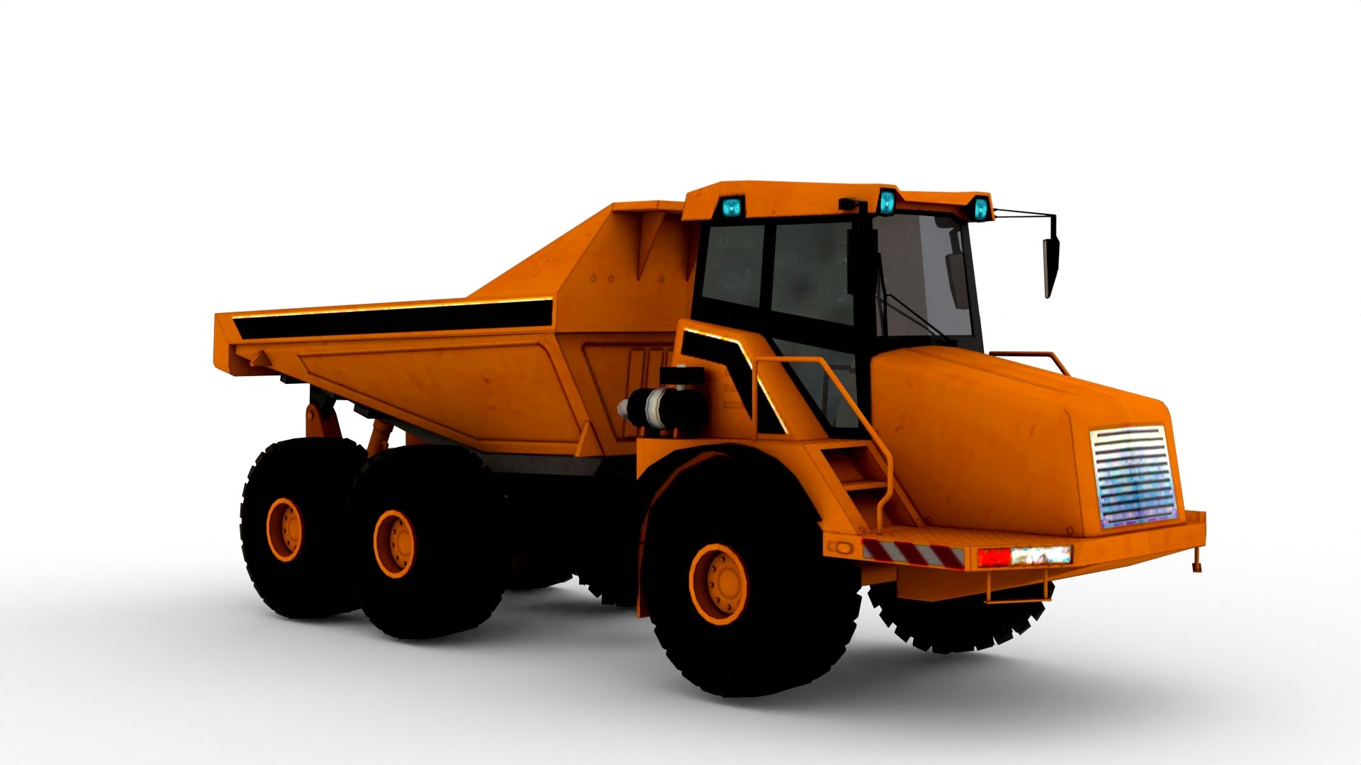 3D Dump Truck Model - TurboSquid 2210394