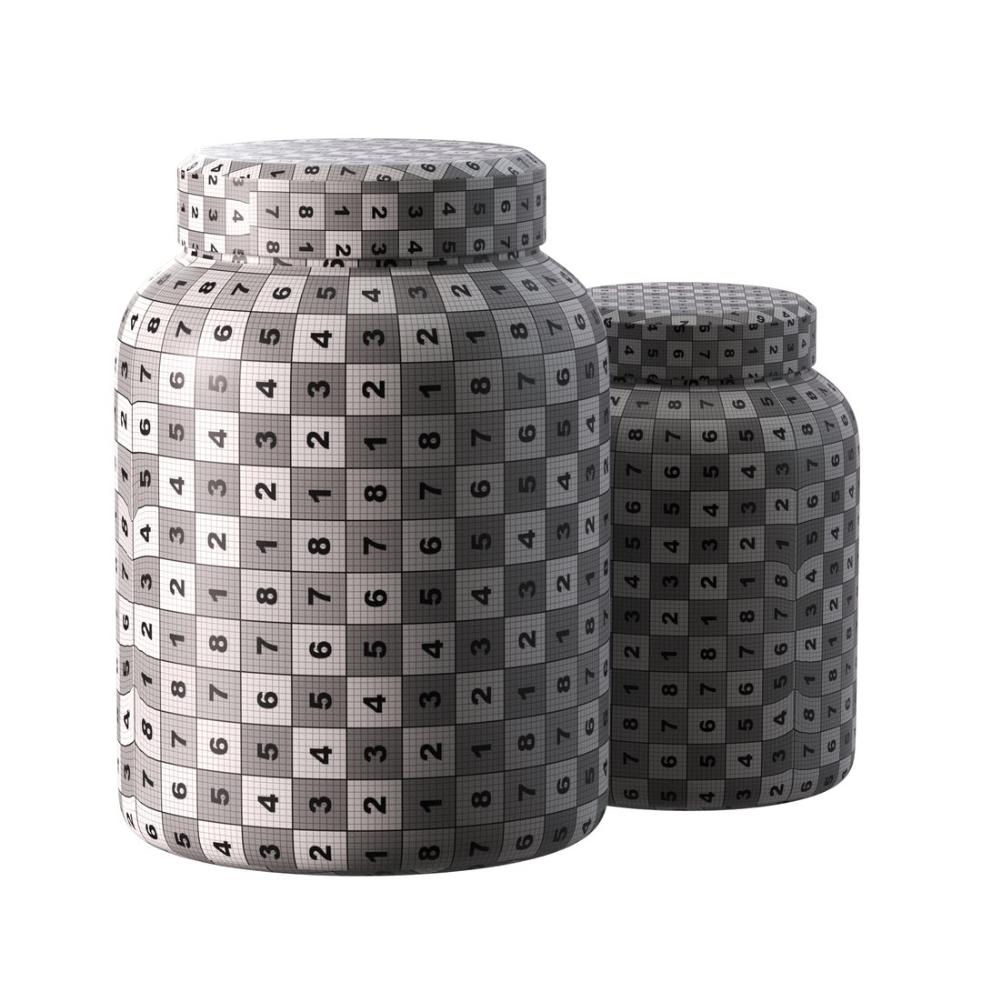 3D Model Creepy Specimen Jars Brain And Eyeballs - TurboSquid 2469641