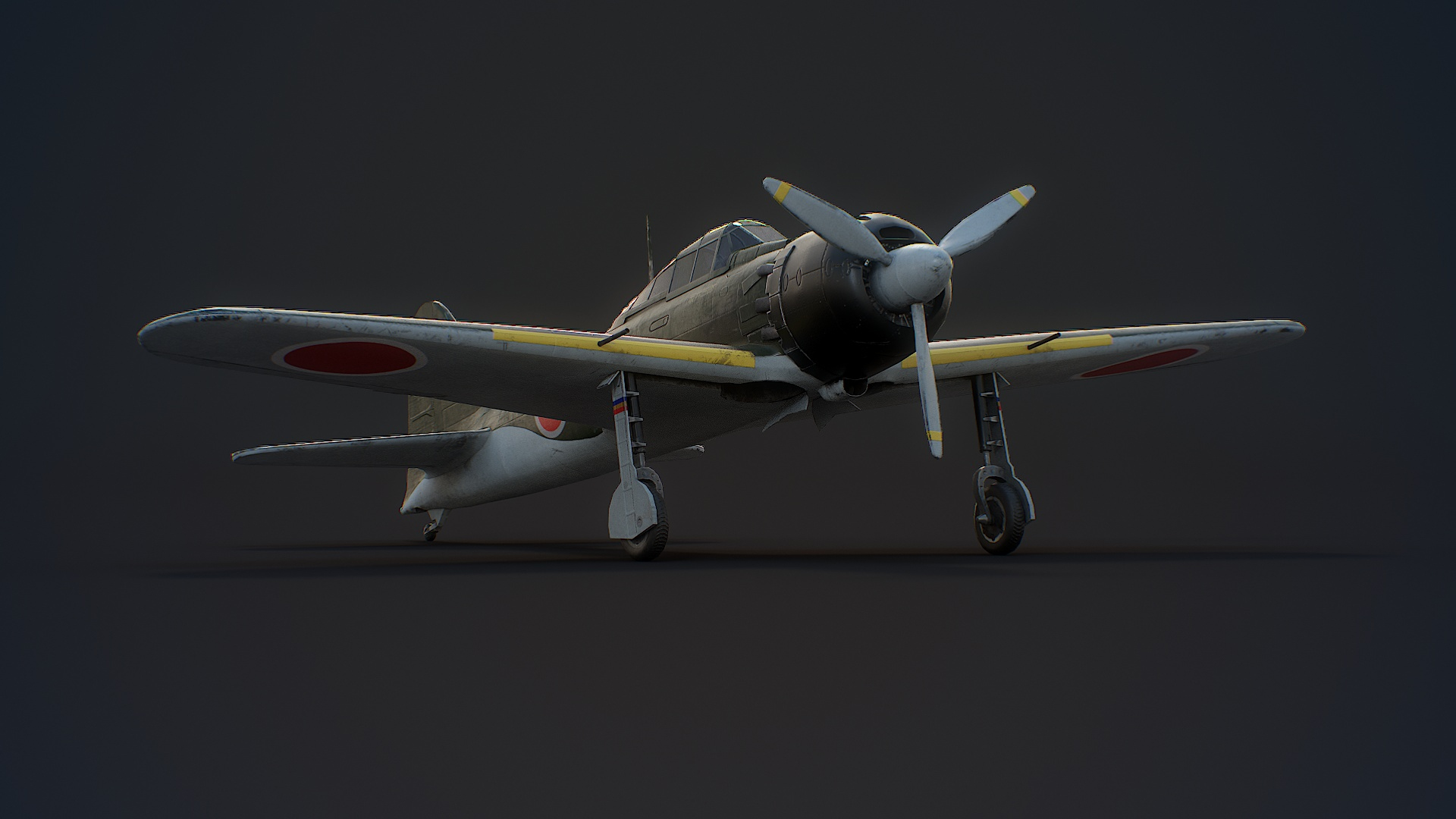 Mitsubishi A6M5 Zero Model - TurboSquid 1777547