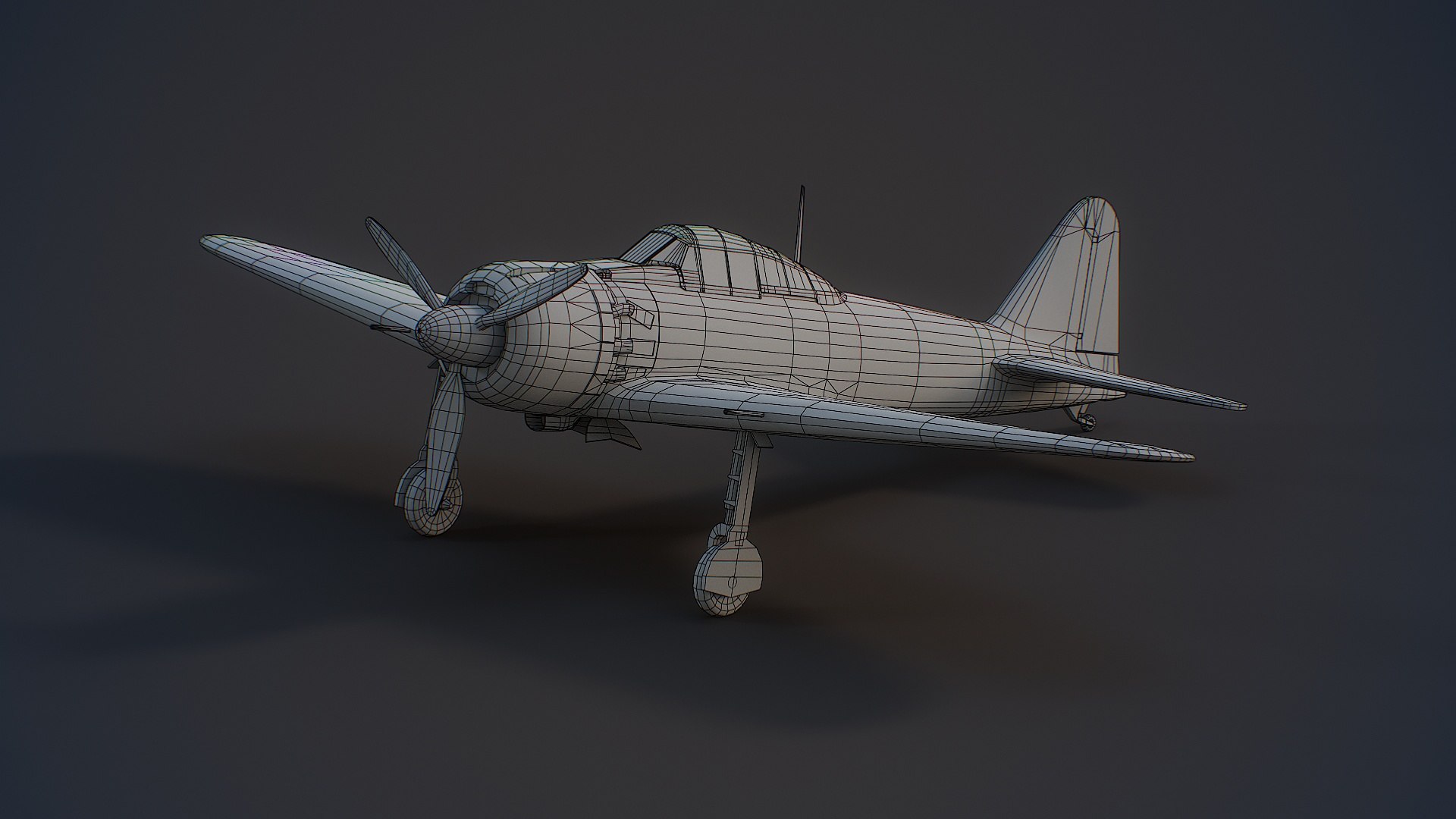 Mitsubishi A6M5 Zero Model - TurboSquid 1777547