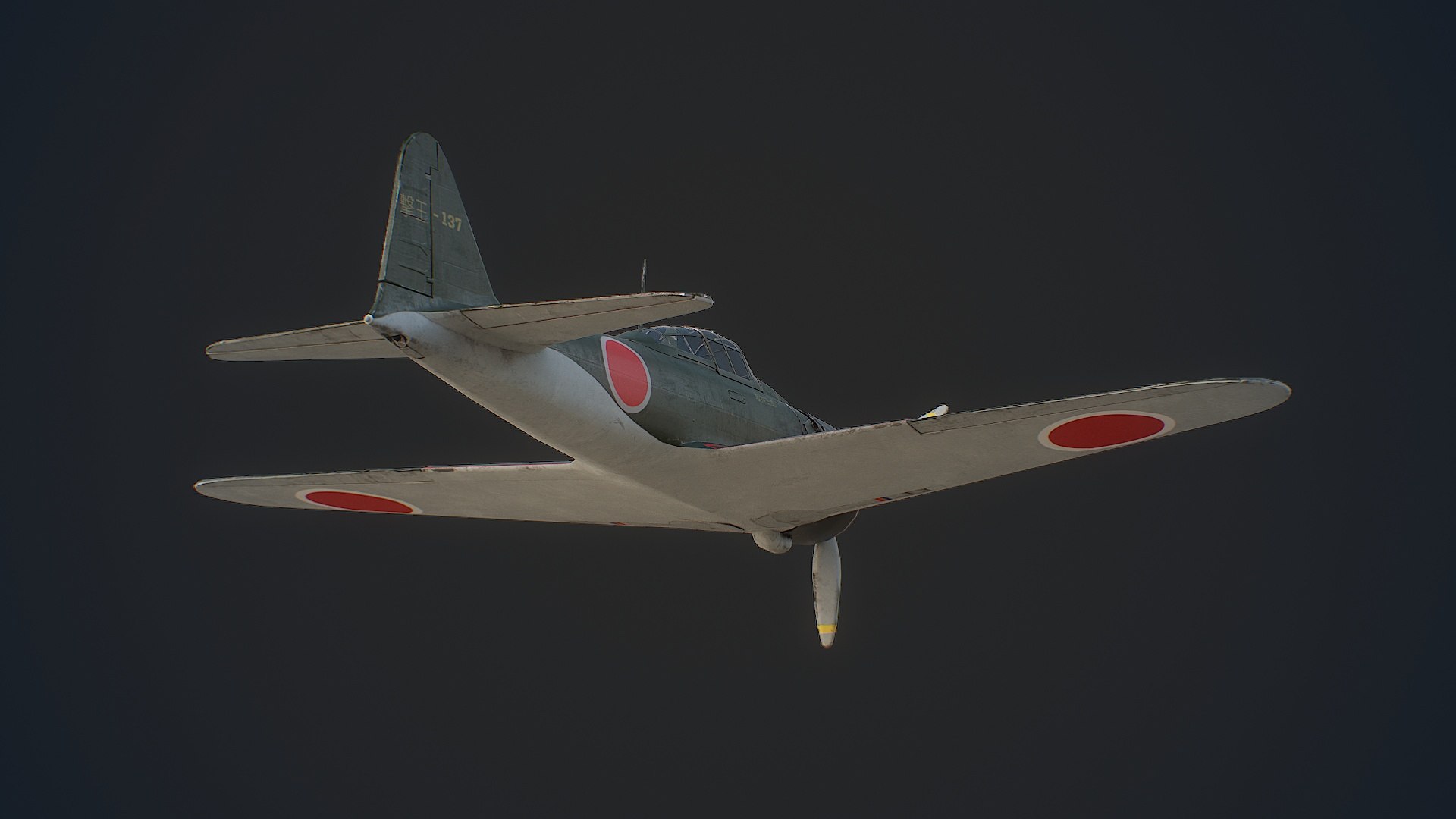 Mitsubishi A6M5 Zero Model - TurboSquid 1777547