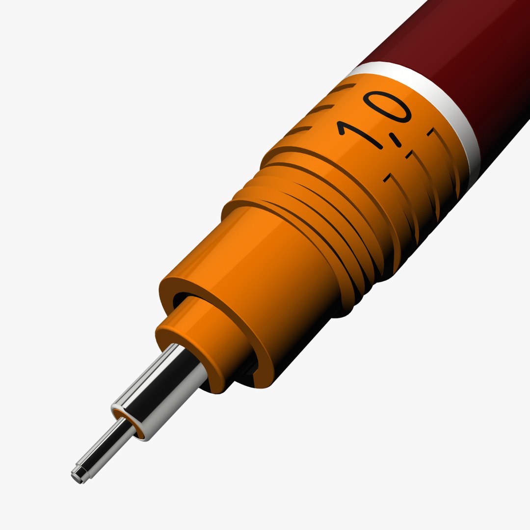3d rapidograph technical pens model