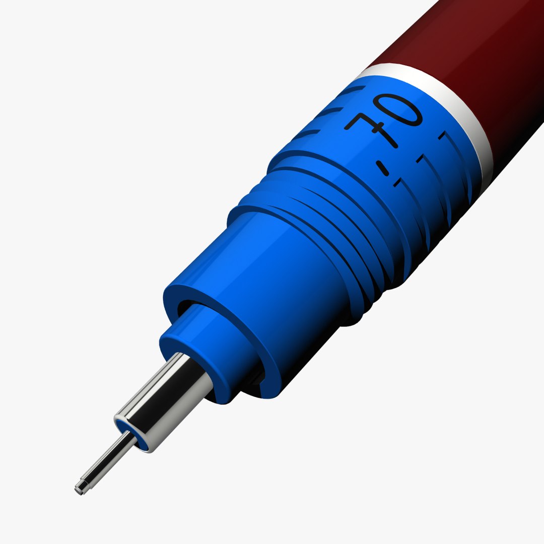 3d rapidograph technical pens model