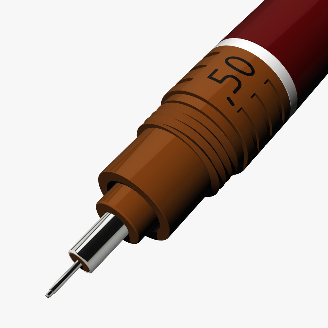 3d rapidograph technical pens model