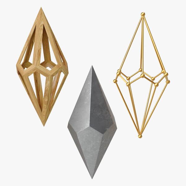 modelo 3d Deltoides trapezoedro hexagonal - TurboSquid 2208367