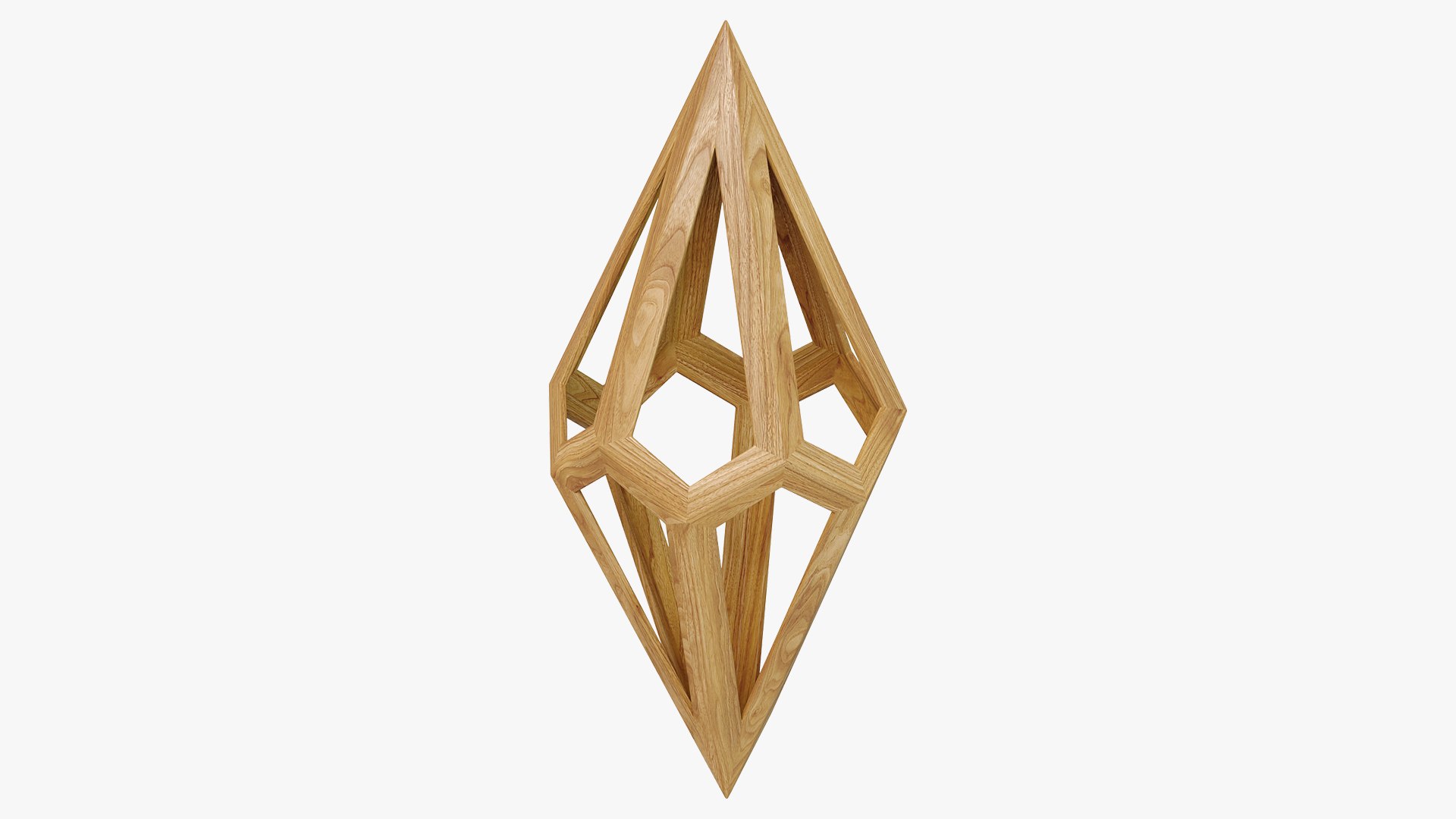 Hexagonal Trapezohedron Deltoid 3D Model - TurboSquid 2208367