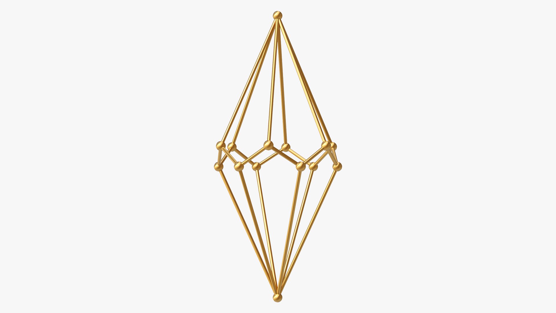 Hexagonal Trapezohedron Deltoid 3D Model - TurboSquid 2208367