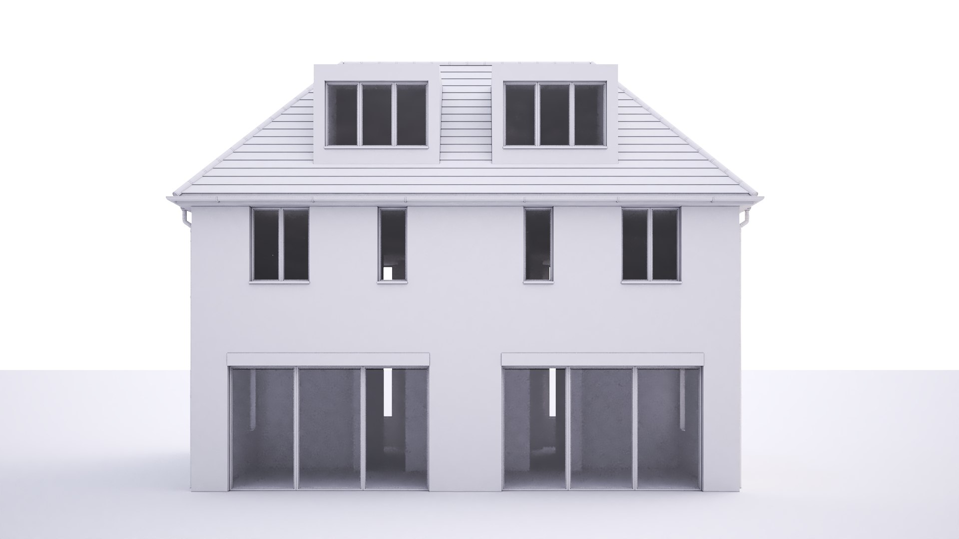 British House Queens Edith Way 1 3D model - TurboSquid 2116829