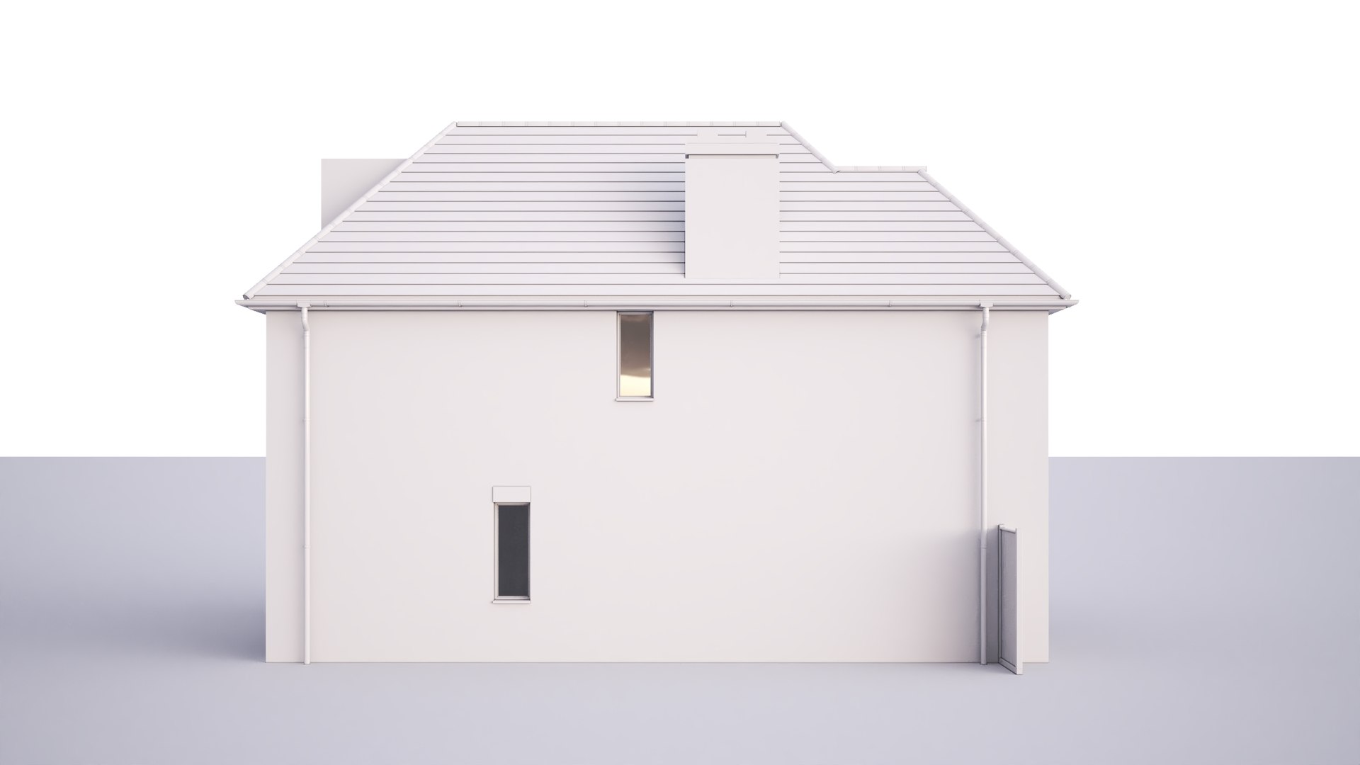 British House Queens Edith Way 1 3D model - TurboSquid 2116829