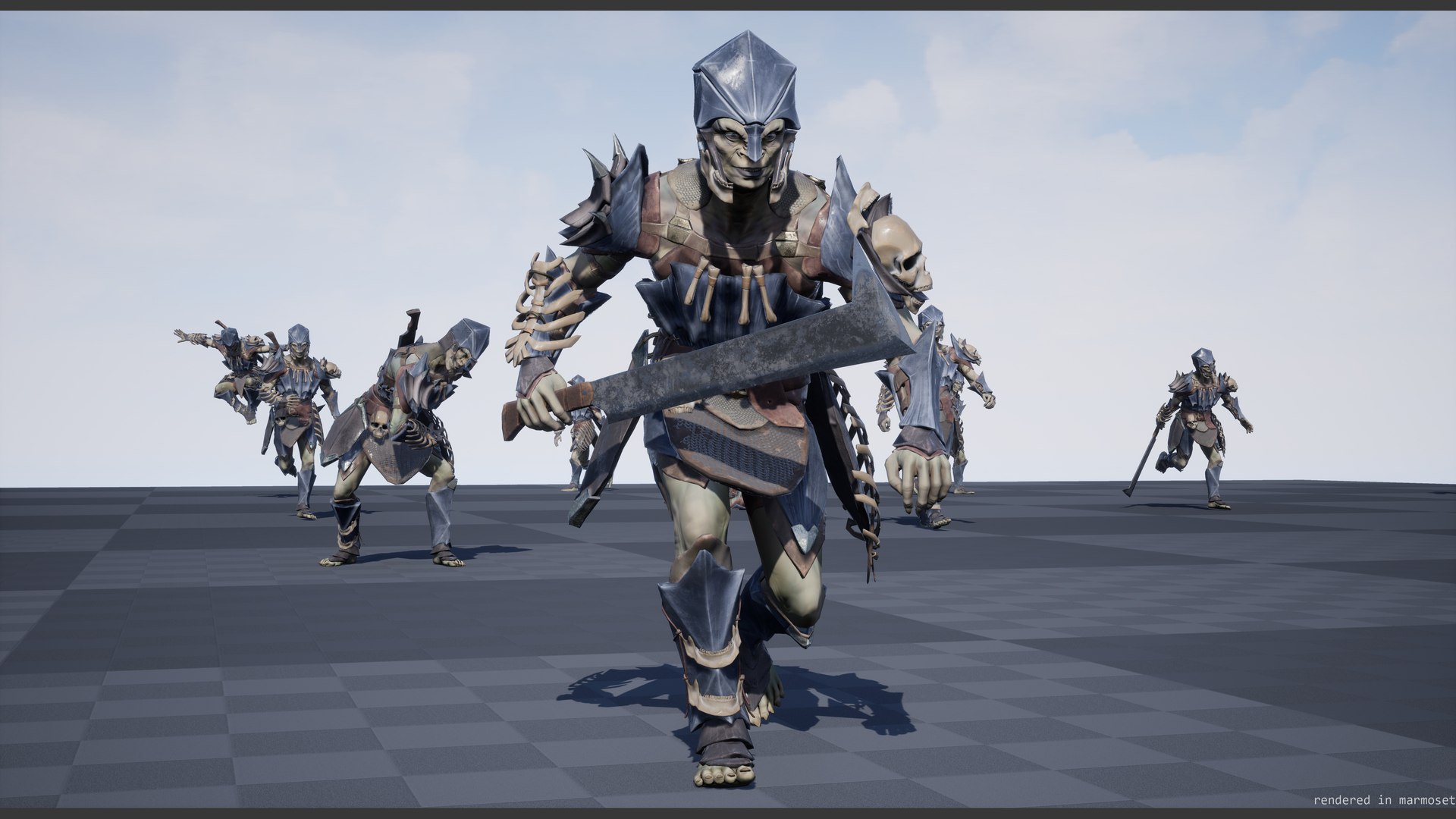Orc Armored 3D Model - TurboSquid 2325778